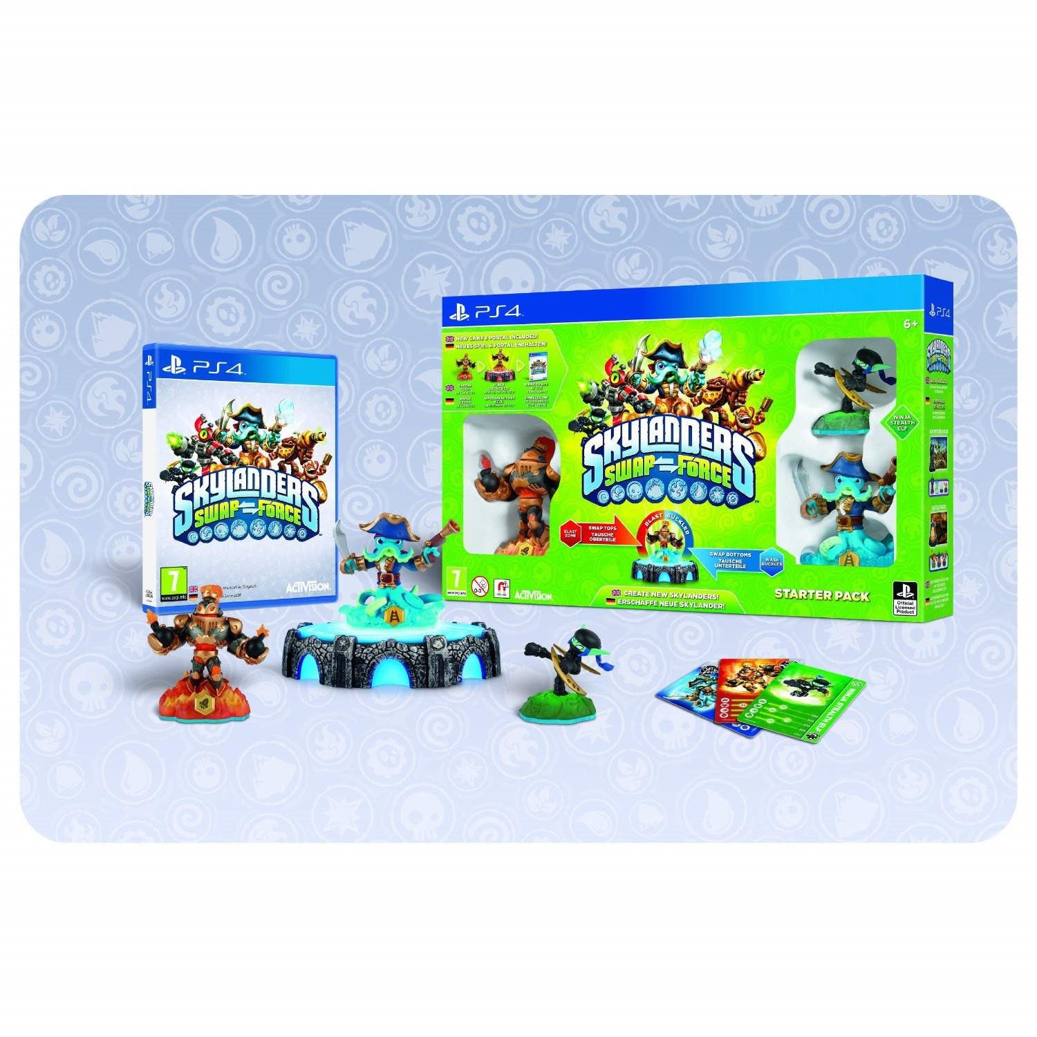 Playstation 4 Skylanders Swap Force Starter Pack PS4 SKYLANDERS Starter Appliances Direct